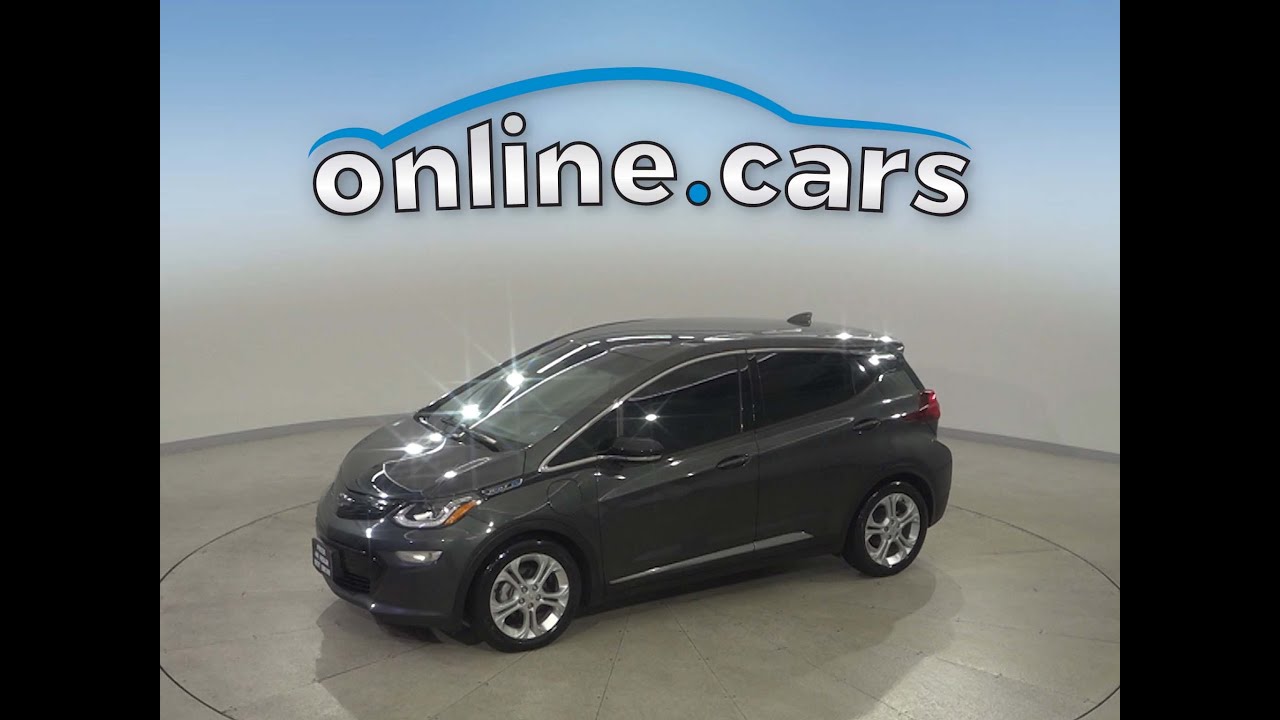 A51744HA Used 2020 Chevrolet Bolt Gray EV Test Drive, Review, For Sale ...