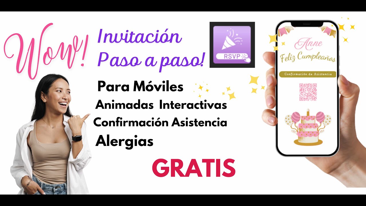 Crea Invitaciones Digitales Interactivas GRATIS: ¡Animadas y Perfectas ...