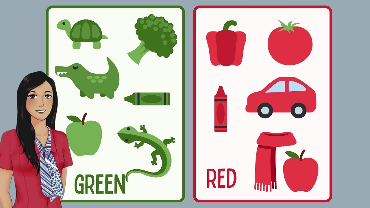 The Colors Song ~ Learn the Colors / Colours ~ LEARN ENGLISH with ...