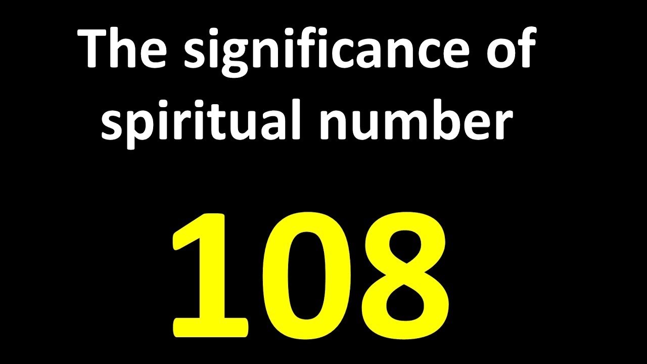 Spiritual Significance of 108 - YouTube