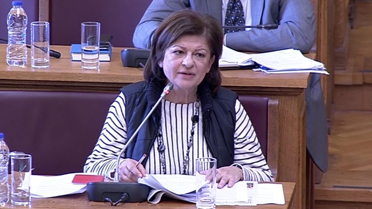 ΤΟΠΟΘΕΤΗΣΗ ΤΗΣ Δ. ΜΑΝΩΛΑΚΟΥ ΣΤΟ Ν/Σ ΓΙΑ ΤΑ ΥΔΑΤΟΔΡΟΜΙΑ - YouTube