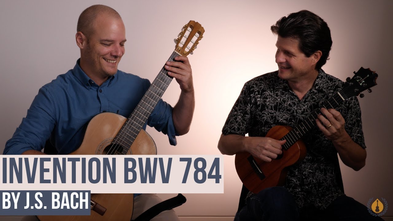 Invention in A minor, BWV 784 by J.S.Bach for Ukulele and Classical ...