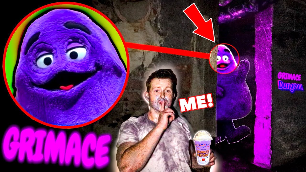 I FOUND GRIMACES HOUSE IN REAL LIFE! *He Attacked Me* - YouTube