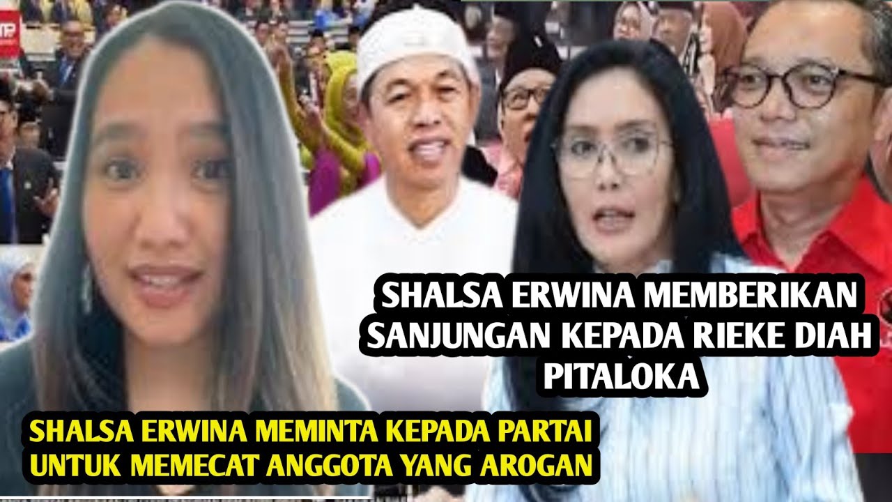 Shalsa erwina Ultimatum Partai Politik untuk Memecat anggotanya yang ...