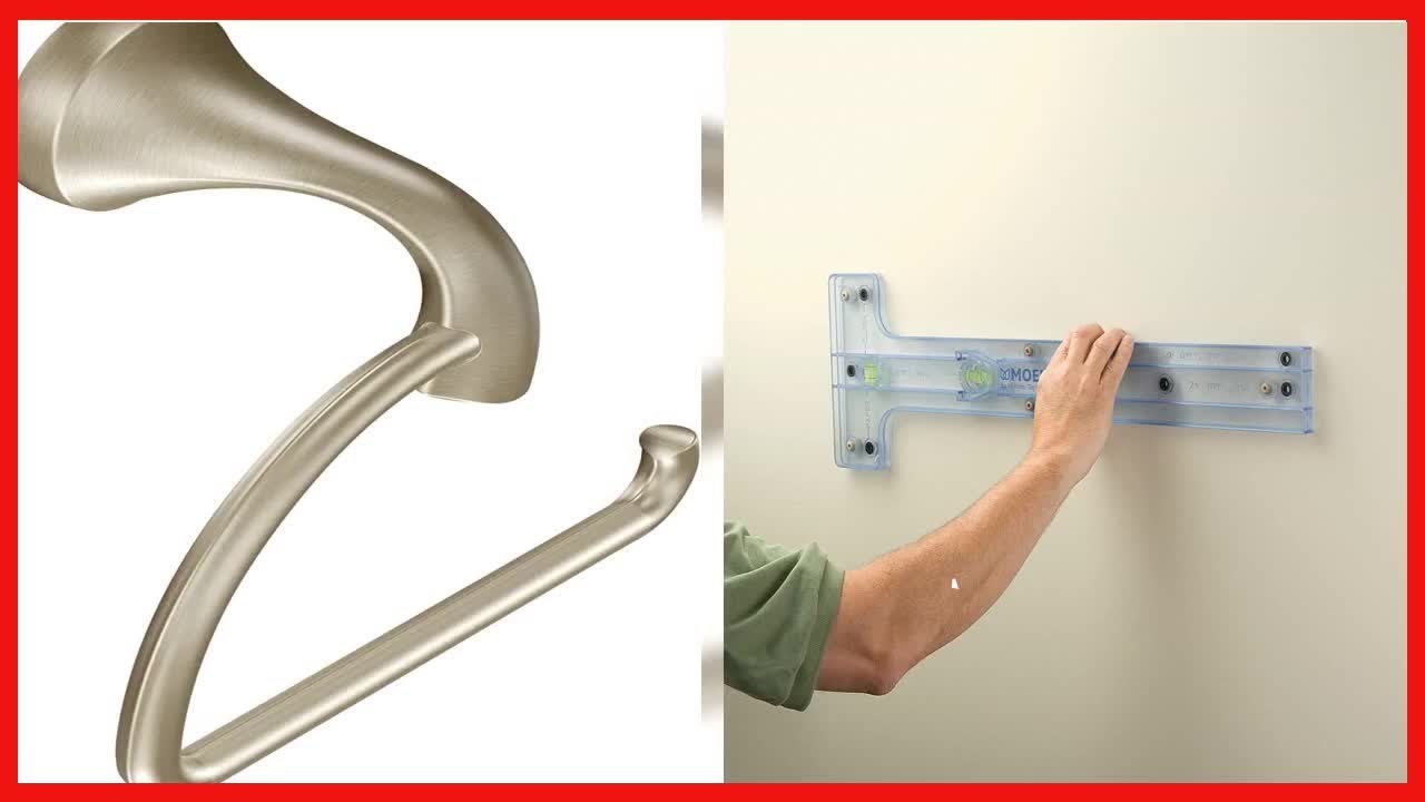 Moen YB2808BN Eva Collection European Single Post Toilet Paper Holder moen-yb2808bn-eva-collection-european-single-post-toilet-paper-holder