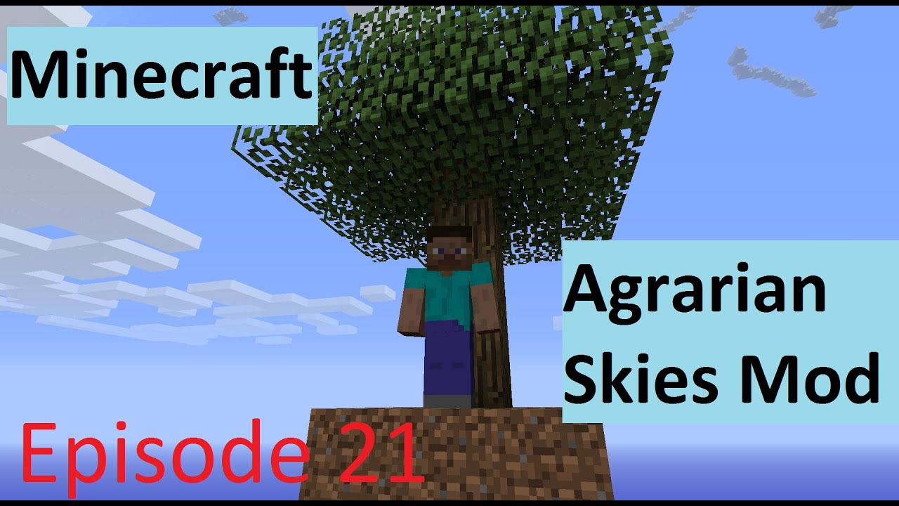 Minecraft: Agrarian Skies Mod Episode 21 - Molten Metals - YouTube