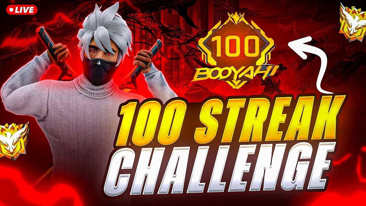 MAKING 100 STREAK WITH PANNEL USER #freefire #nonstop_live #live - YouTube
