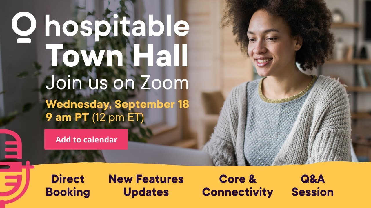 Hospitable Town Hall Meetings