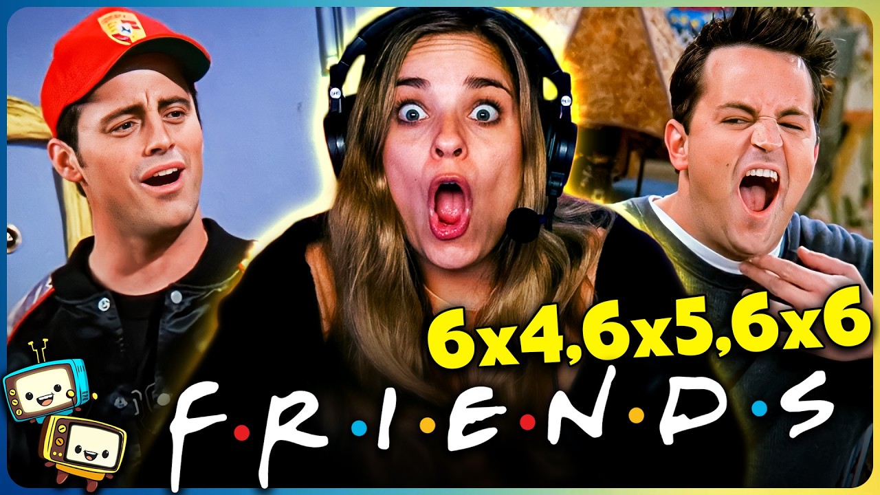 FRIENDS (1999) Season 6 Episodes 6x4, 6x5 & 6x6 Reaction! | First Time ...