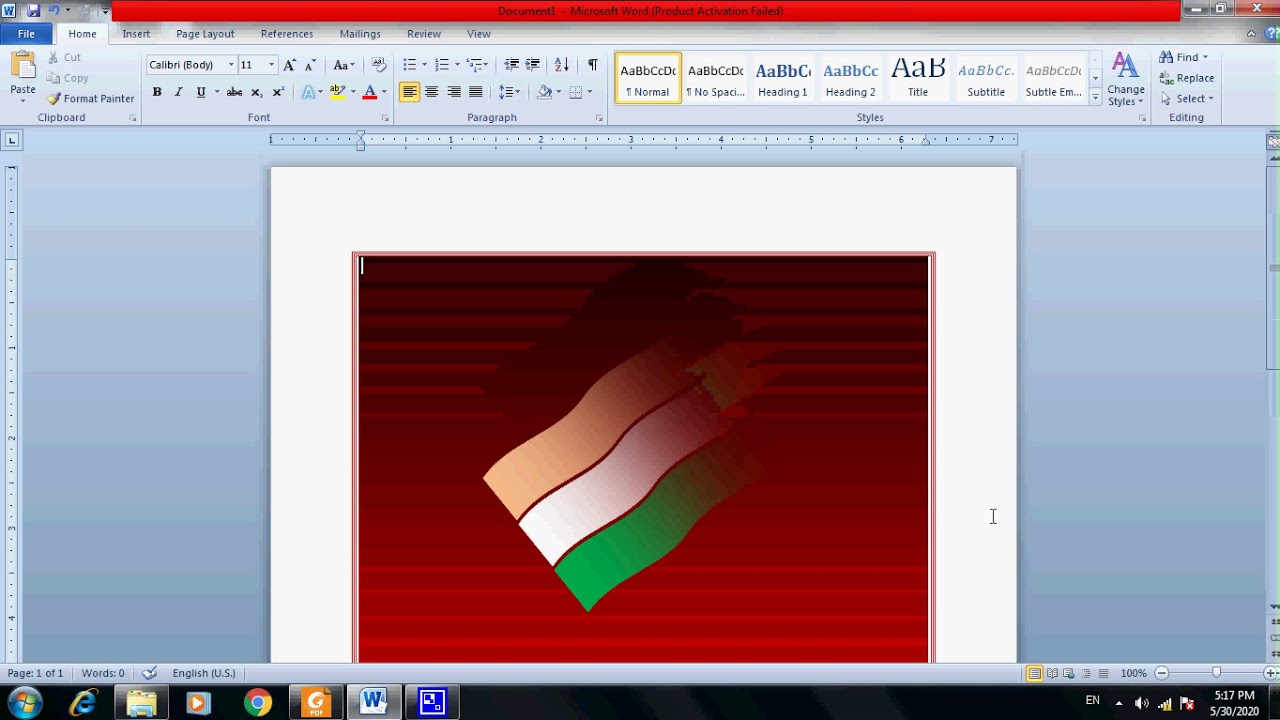MSWORD FLAGS AND SHAPES x264 - YouTube