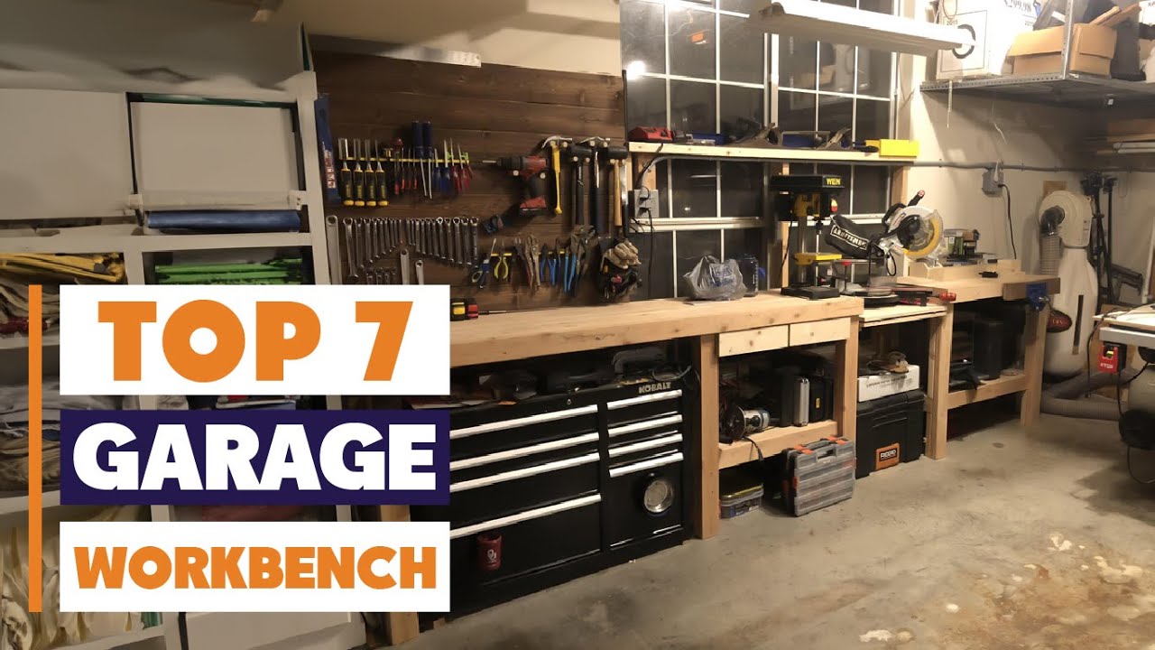 Best Garage Workbench Organization 15 Garage Workbench Ideas To Make