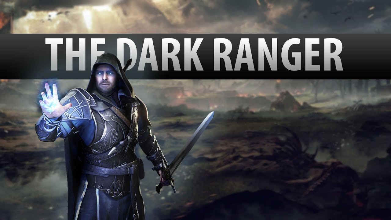 Middle-Earth: Shadow of Mordor - The Dark Ranger Skin Gameplay - YouTube