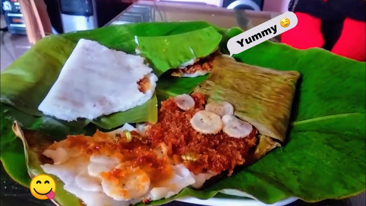 Ela Ada 😋 Banana Leaf Appam/(Ada) banana filled Ada/tasty, sweet ...