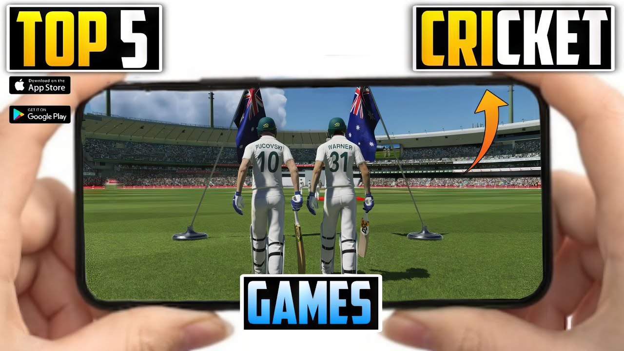 Top 5 Best Cricket Games For Android - Top 5 New Cricket Games - YouTube
