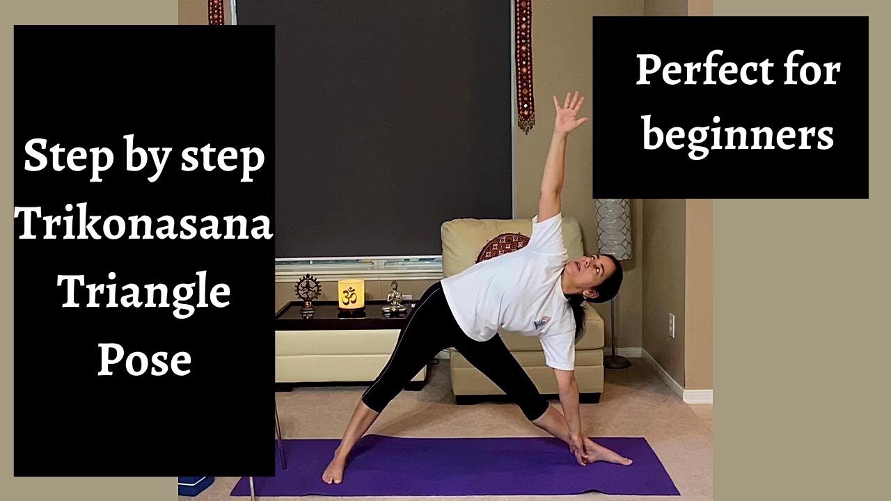How to do Trikonasana Triangle Pose properly, its benefits and ...