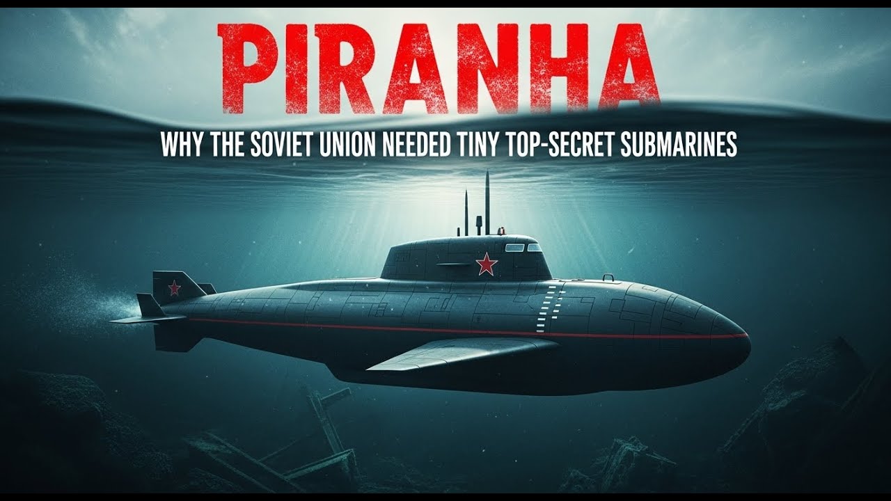 "Piranha": Why the Soviet Union Needed Tiny Top-Secret Submarines - YouTube