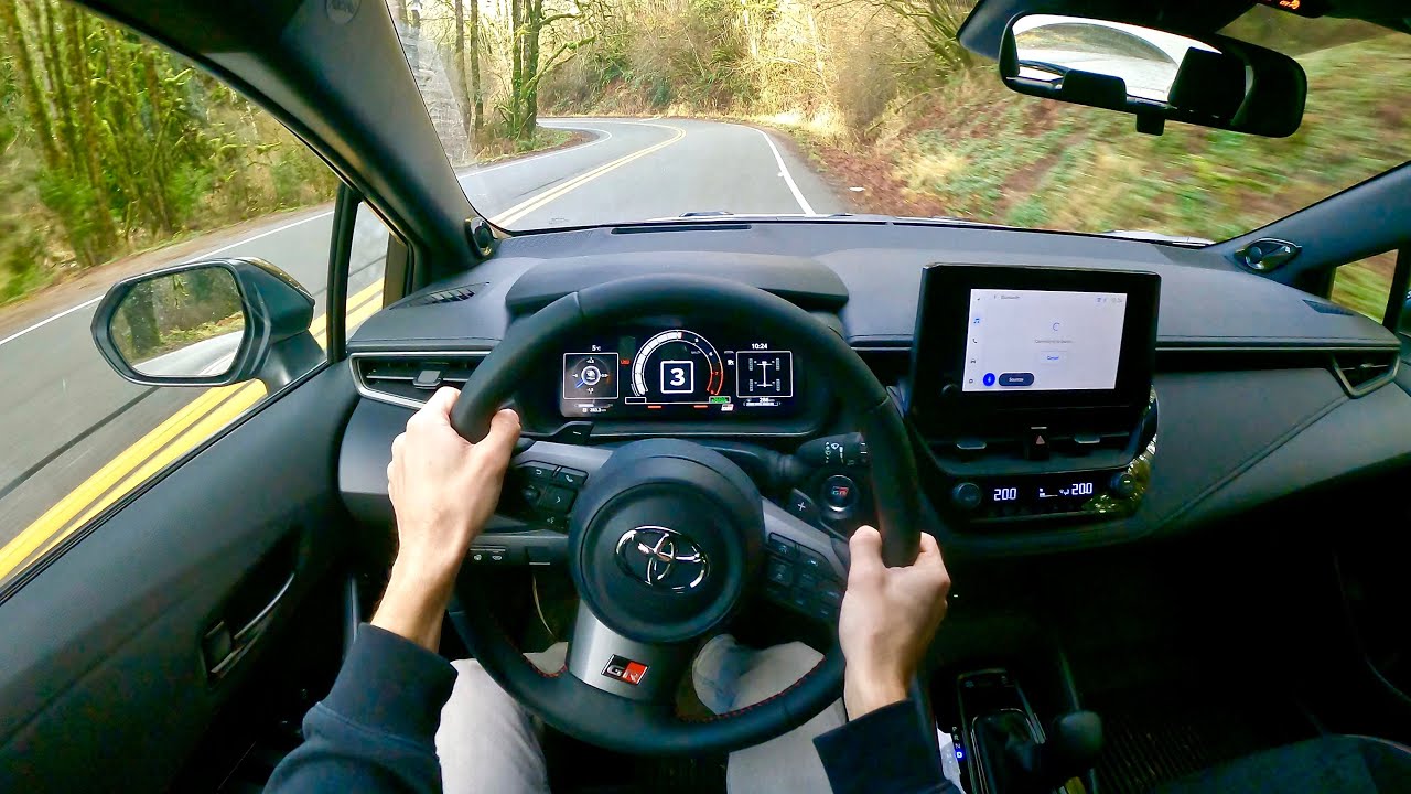 2025 Toyota GR Corolla 8-Speed POV Mountain Run! - YouTube