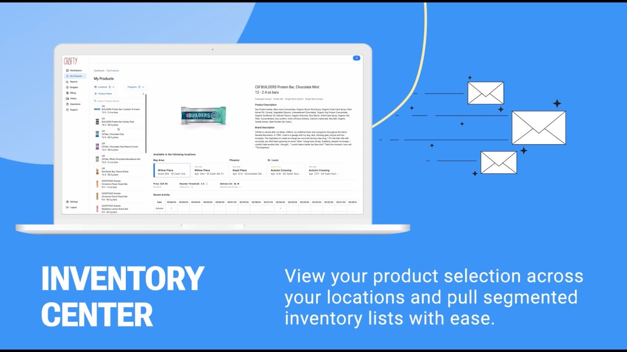 The Crafty Platform Inventory Center: Effortless Product Tracking ...