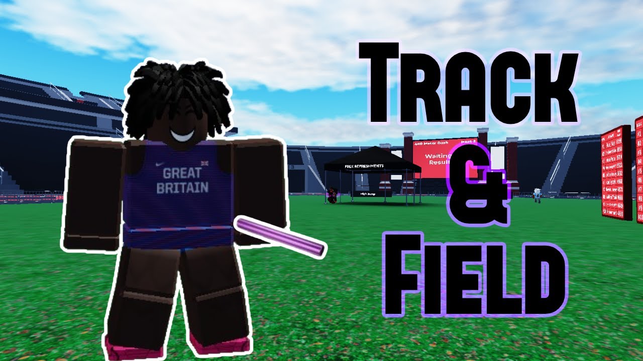 WE RUNNING TRACK IN ROBLOX NOW - YouTube