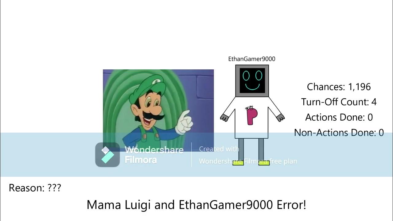 My Massive Longest Mama Luigi and EthanGamer9000 Error (Part 1) - YouTube