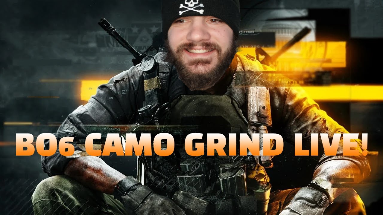 BLACK OPS 6 CAMO GRINDING ! - YouTube