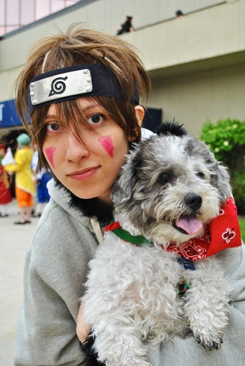 Dogs! Kiba and Akamaru Cosplay! - YouTube