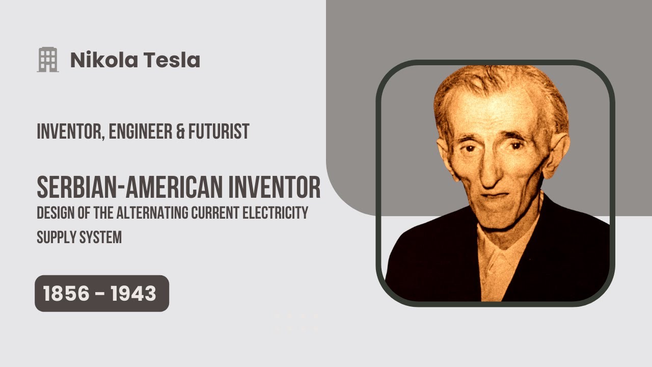 Inventor the design of the modern alternating current electricity ...