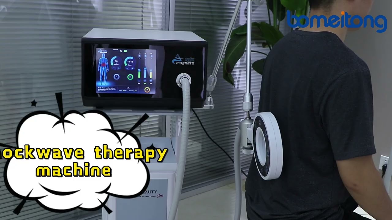 SW14-2 Shockwave therapy machine - YouTube