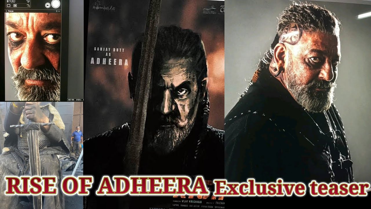 RISE OF ADHEERA.. KGF CHAPTER2 ADHEERA ORIGIN STORY KGF CHAPTER 2 ...