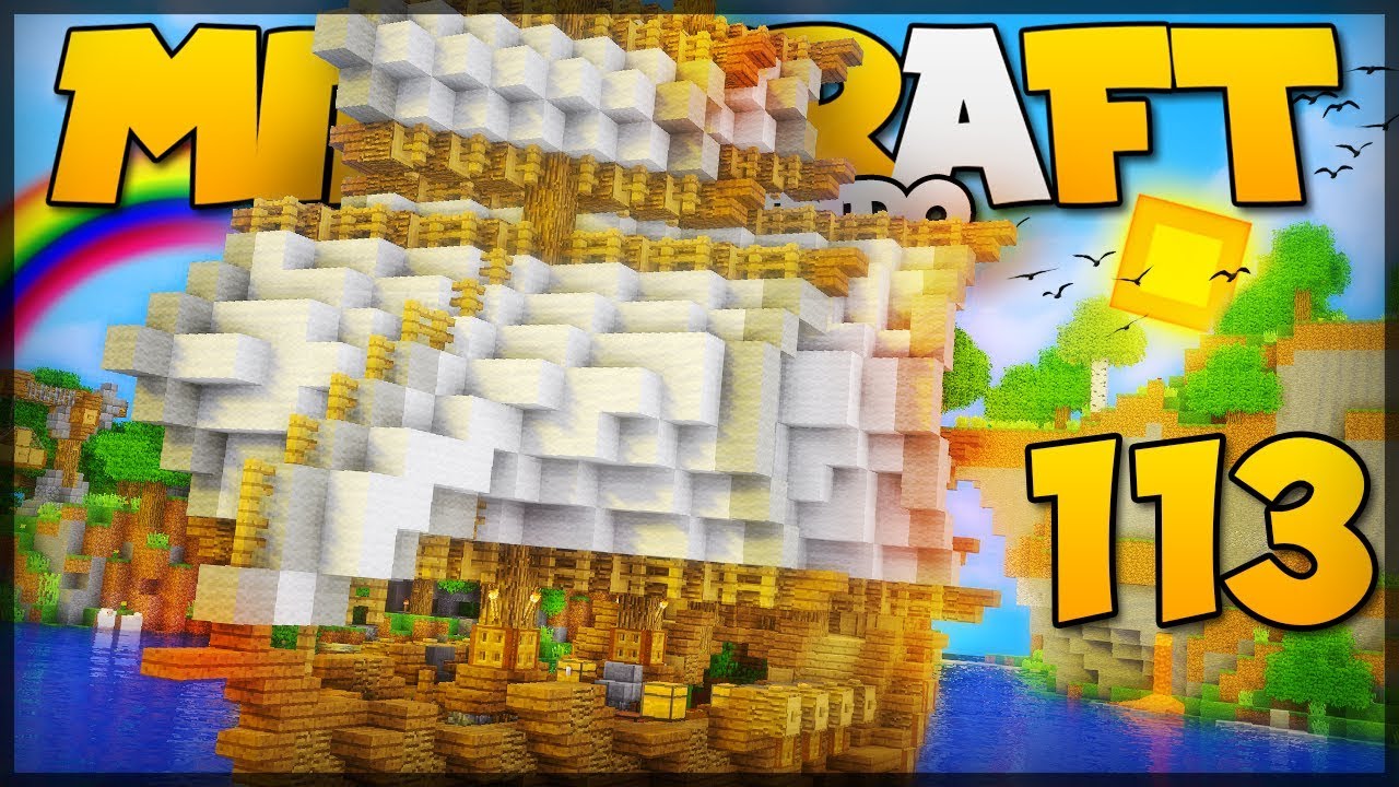 O GRANDE NAVIO MEDIEVAL! // Meu Mundo #113 // Minecraft - YouTube