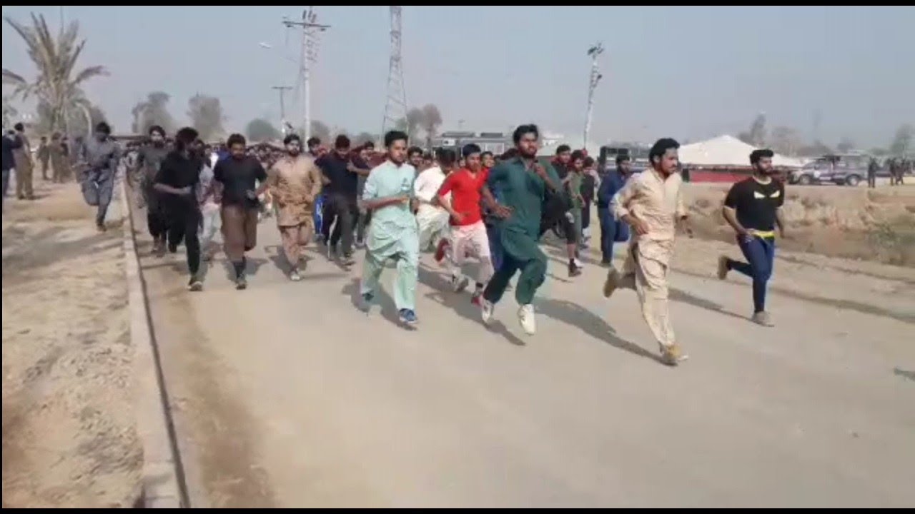 Pakistani Girls and Boys Running for police Race Test ||Saqlain Naqvi ...
