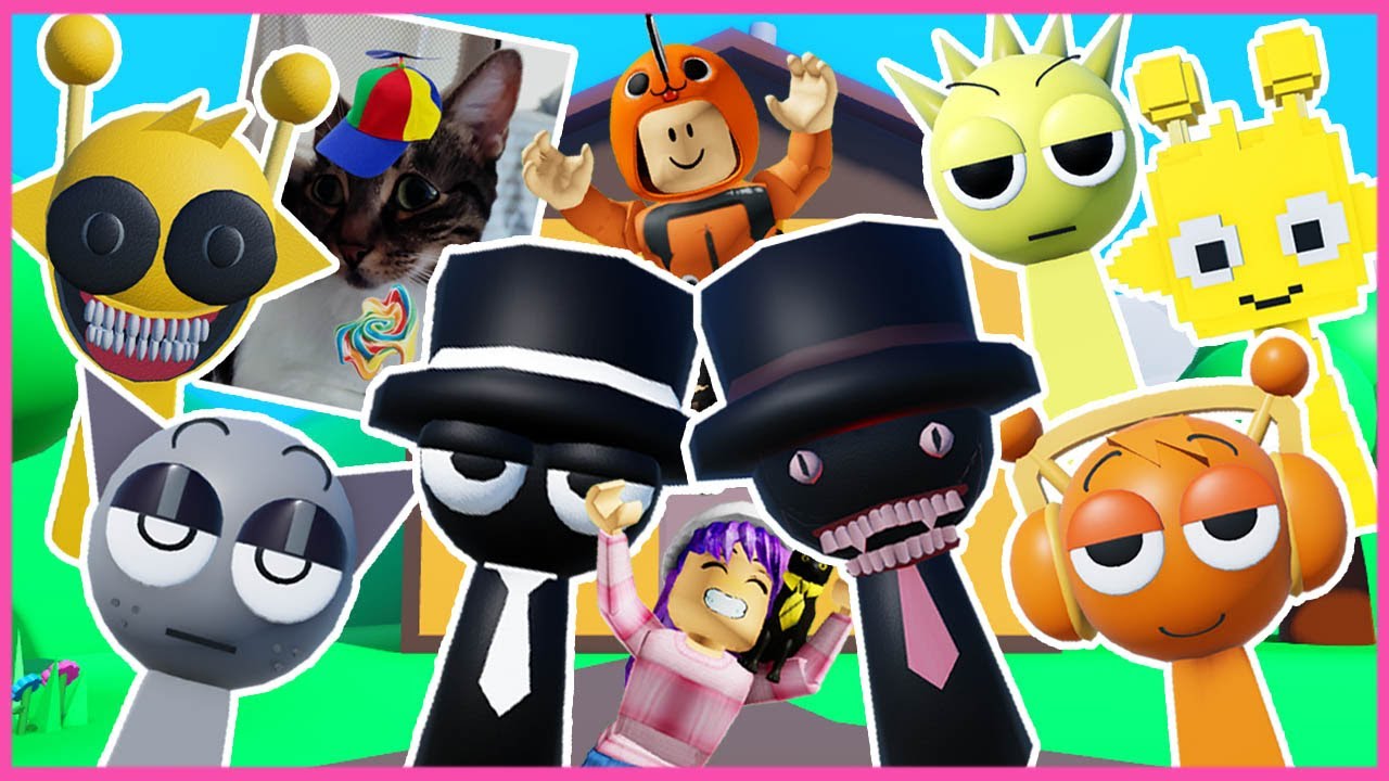 Roblox- Gamepass Sprunki Pyramixed Mr Black และ How To Get 6 Badges In ...