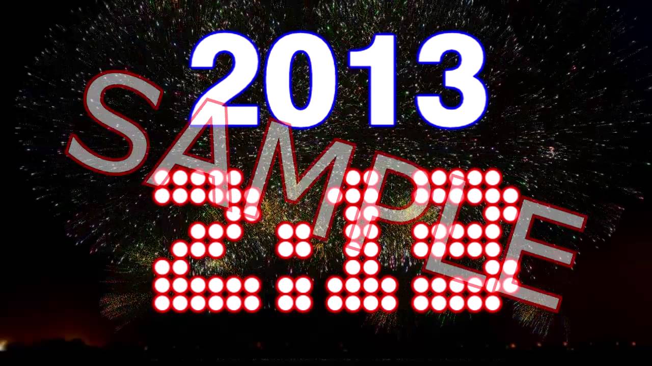 5 Minute NYE Countdown Video 2013-2014 With Audio - Download Now - YouTube