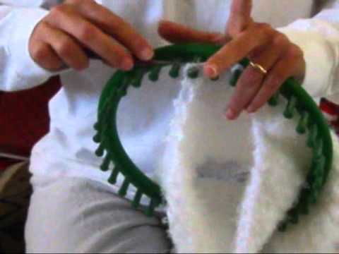 How to Use the Knifty Knitter part 3 - YouTube