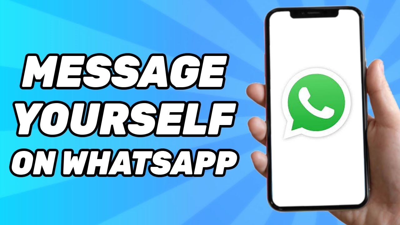 How to Message Yourself on Whatsapp (2025) - YouTube