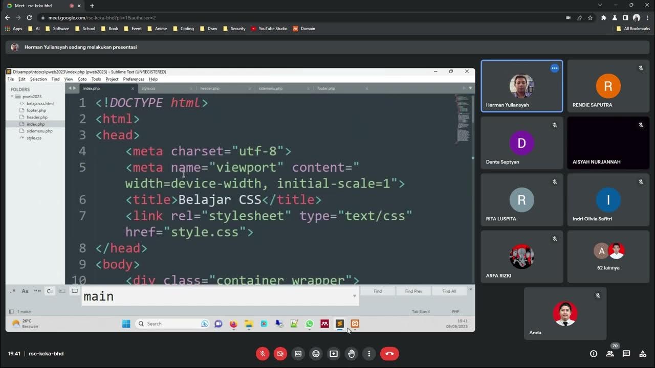 Lanjutan PHP - Pemrograman Web || Universitas Ahmad Dahlan - YouTube