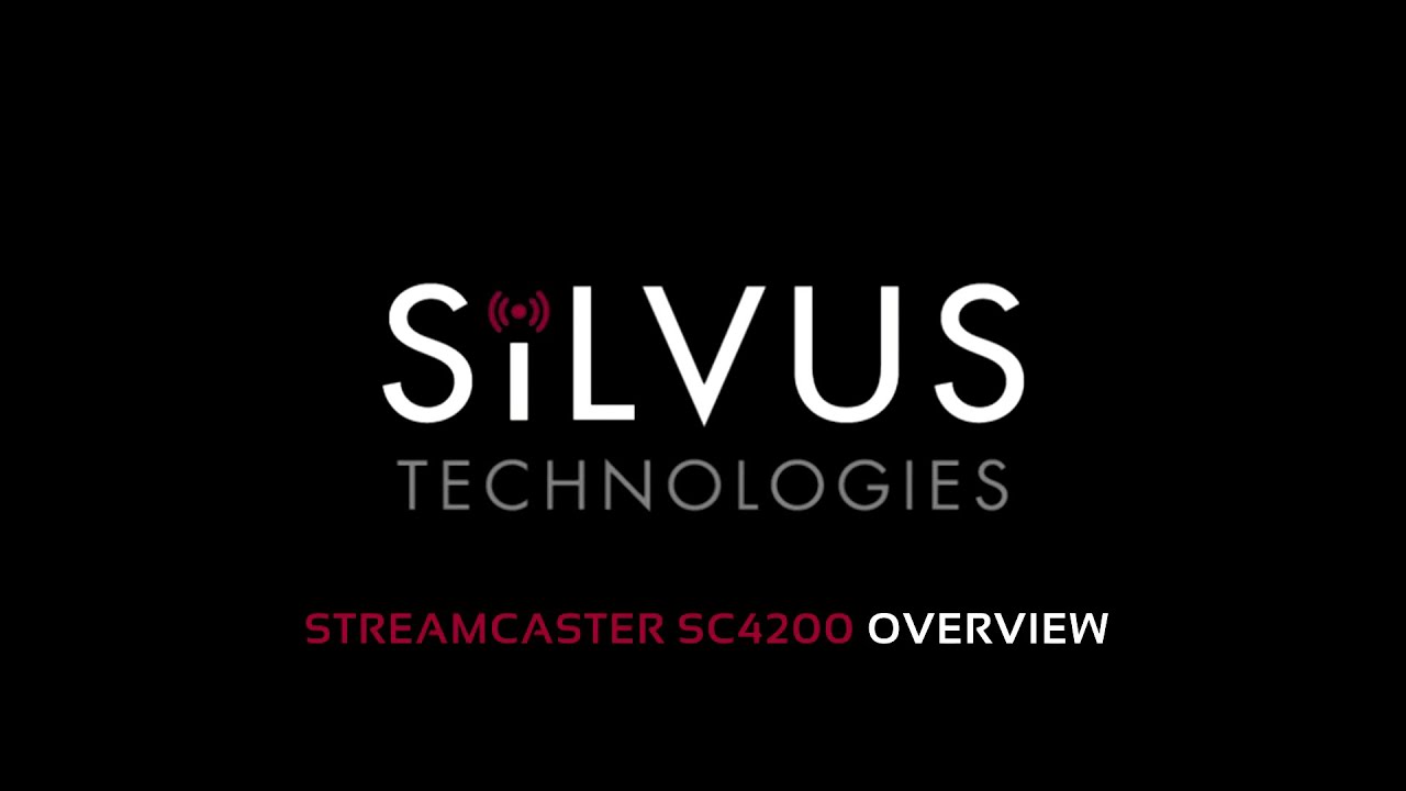 StreamCaster SC4200 Overview | How To Set Up A Silvus StreamCaster ...