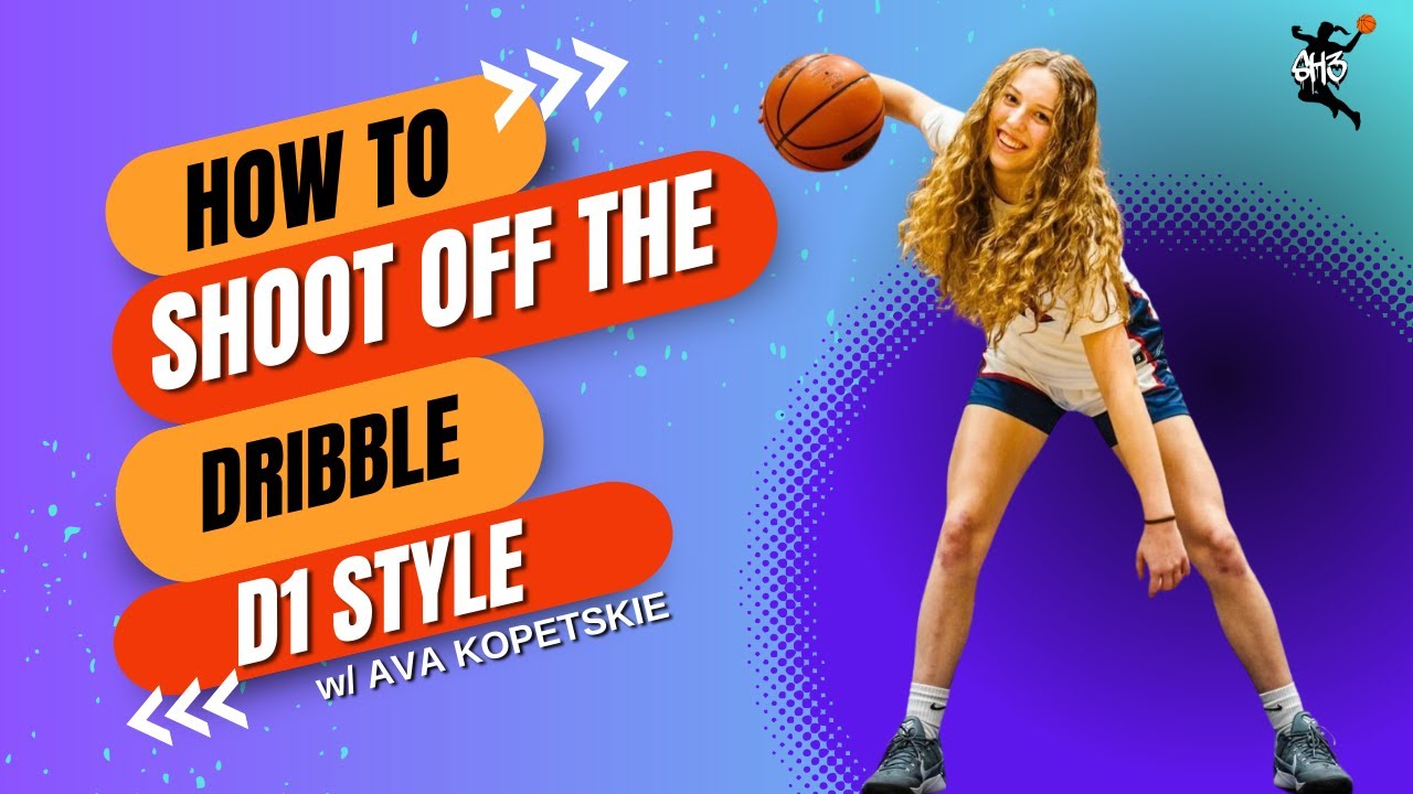 LEARN HOW TO SHOOT OFF THE DRIBBLE D1 STYLE - YouTube