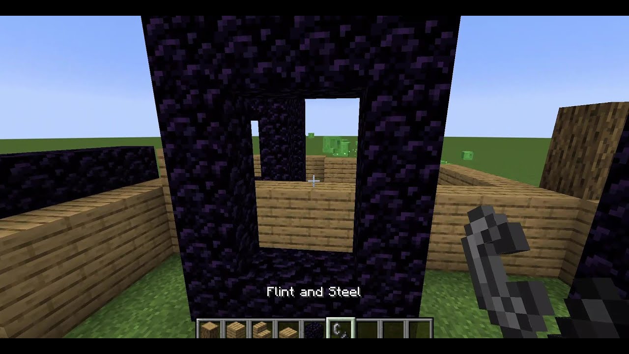 Minecraft but it is different types of nether portals - YouTube