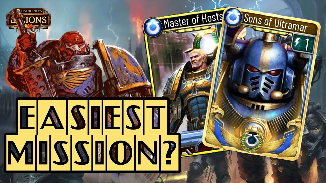 Ultramarine Mission deck by Marius Gage || Horus Heresy Legions - YouTube