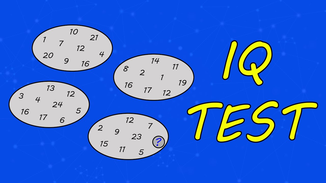 IQ test | Mathematical intelligence test for smart people - YouTube