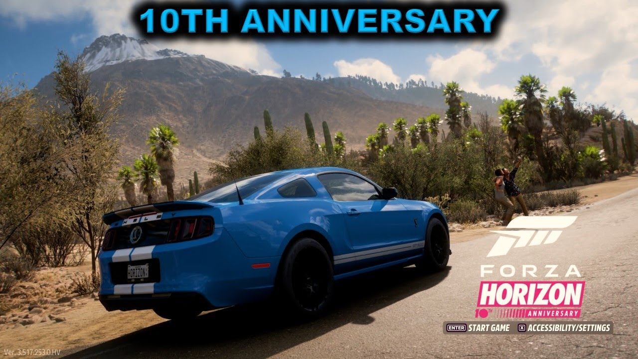Forza Horizon 5 - 10th Anniversary Intro (Part 1 - Forza Horizon) - YouTube