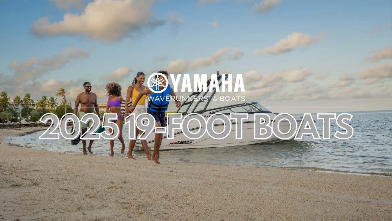 Yamaha's 2025 19-Foot Boats - YouTube