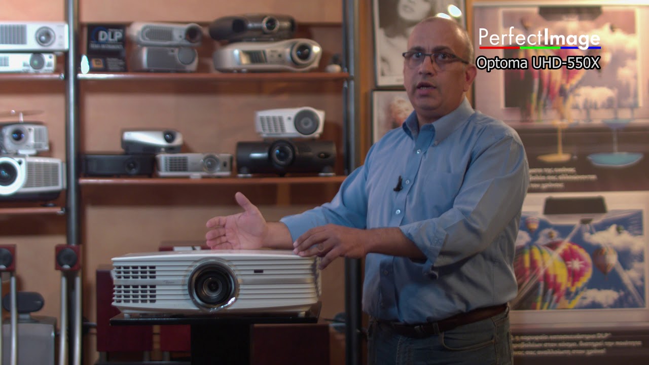 Optoma 4K UHD 550X - YouTube