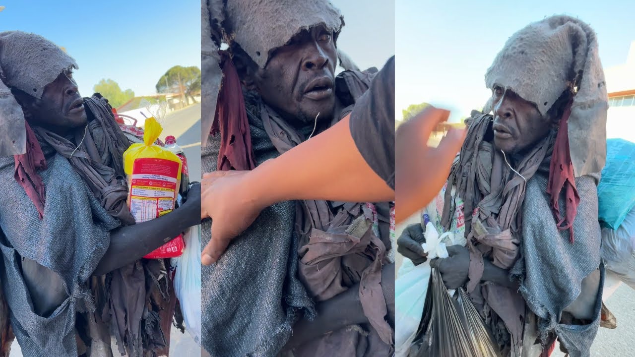BI Phakathi hates poverty, this man is grateful for the food. - YouTube