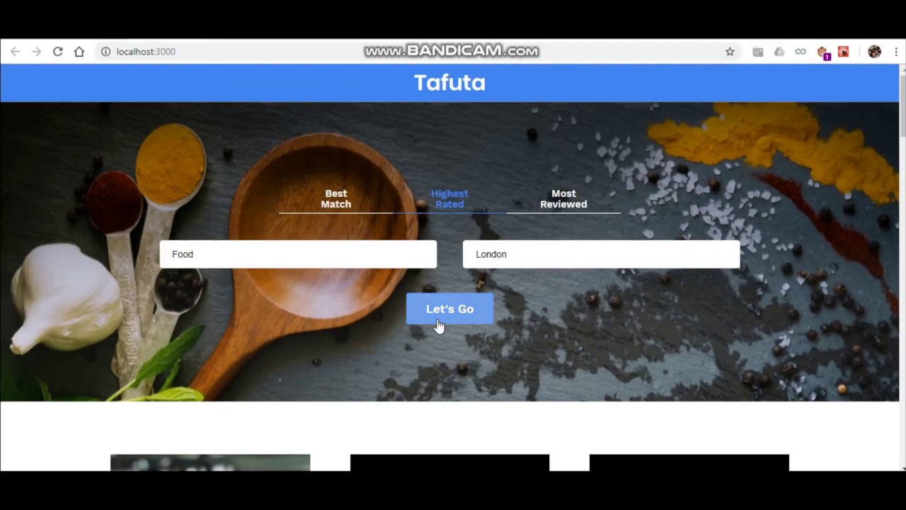 Project Ravenous Codecademy - YouTube