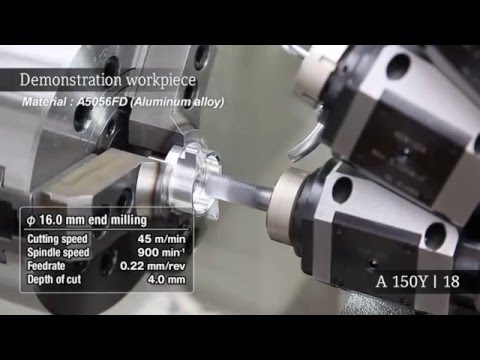 A 150Y | 18 デモワーク/Demonstration workpiece - YouTube