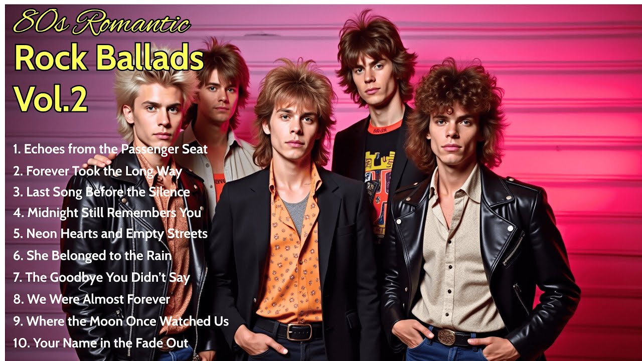 The best 80s Romantic Rock Ballads Vol.2 - YouTube
