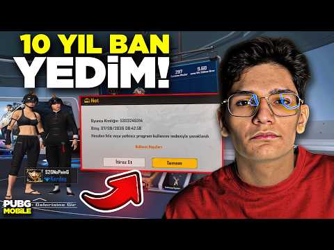 10 YIL BAN YEDİM! - PUBG MOBİLE