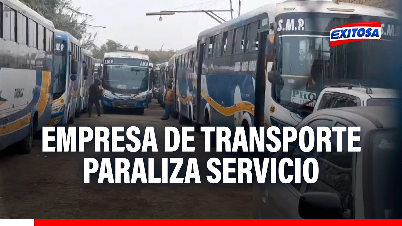 🔴🔵Extorsión en Lima: Buses 'Corazón de Jesús de San Diego' paralizan ...